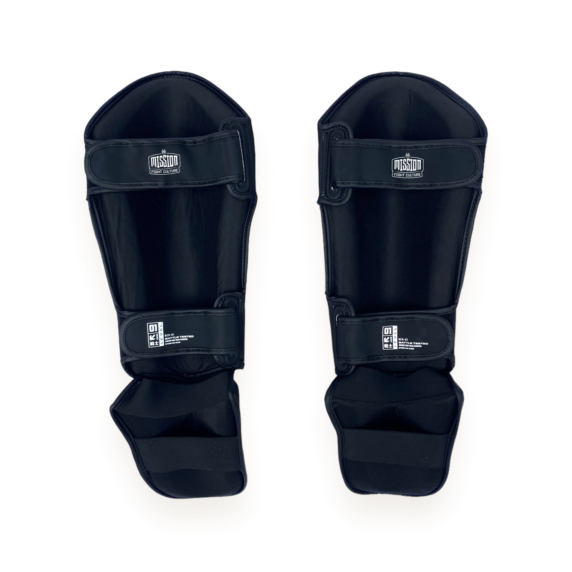 NEO-G1 Shin Guards Black – Mission Fight Culture